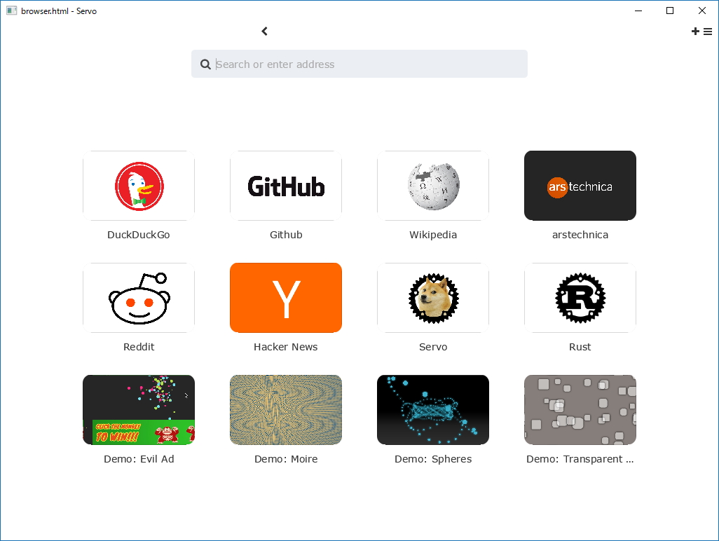 Mozillaなどが支援するRust製新ブラウザー「Servo」にWindows向けナイトリー版が登場 - 窓の杜