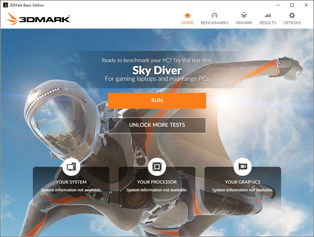 VRヘッドセット向けベンチマーク「VRMark」をプレビュー搭載した「3DMark」v2.0 - 窓の杜