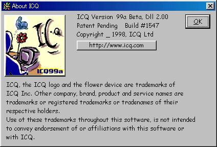 窓の杜 - 「ICQ」v99a Build 1547が米ZDNetのSoftware Libraryで公開に
