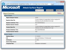 Microsoft、セキュリティ分析ツール「Attack Surface Analyzer」v1.0を正式公開 - 窓の杜