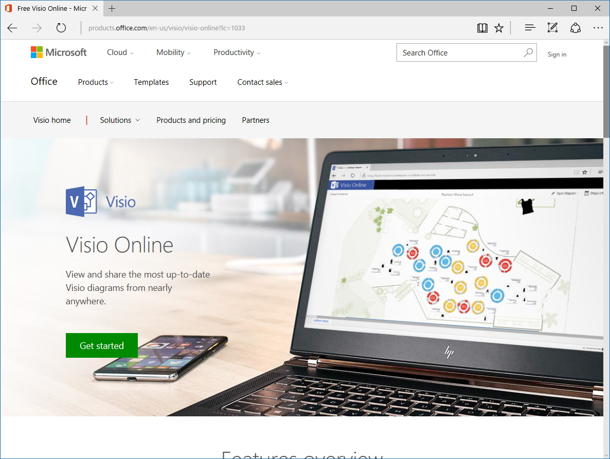 [B! microsoft] Microsoft、“Visio Online”を正式公開 ～「Visio」で作成した図面をオンラインで共有