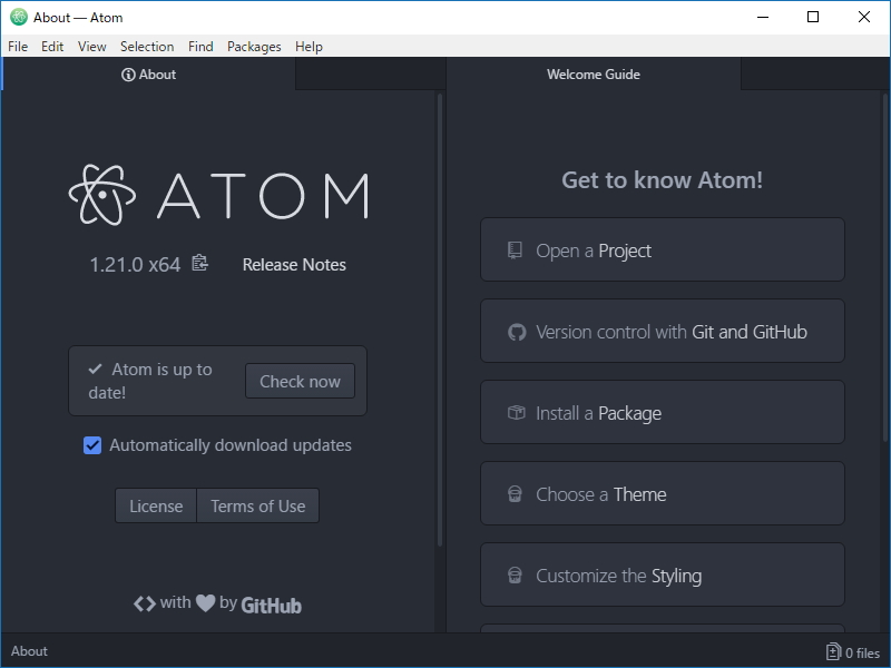 GitHub、「Atom」v1.21を正式リリース。“Language Server”プロトコルをサポート - 窓の杜