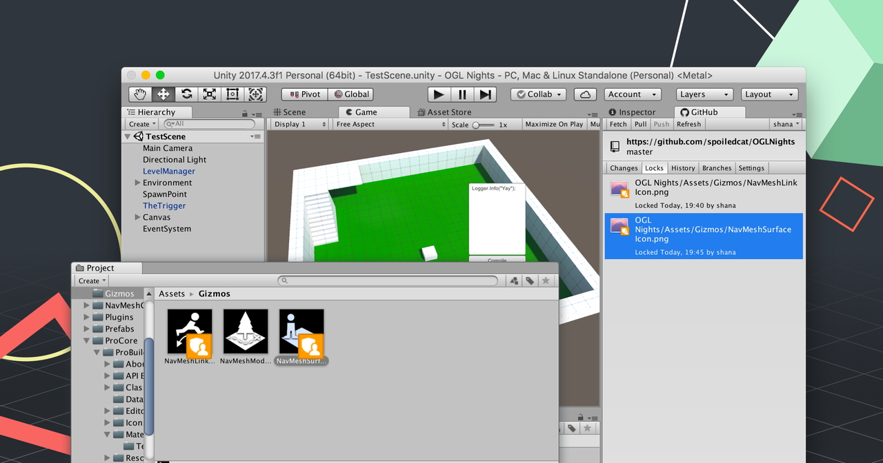 「GitHub for Unity」が正式版に ～「Unity」で“GitHub”リポジトリをGUI管理 - 窓の杜