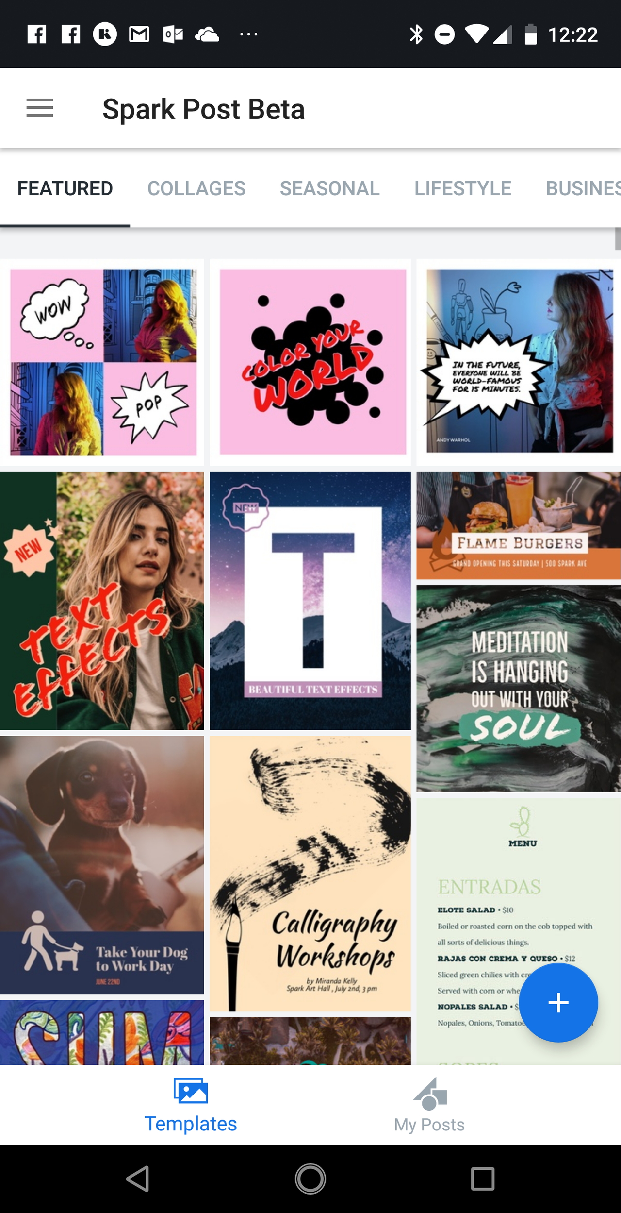 Android版「Adobe Spark Post」がベータ公開 ～人目を惹く美しいグラフィックスを手軽に作成 - 窓の杜