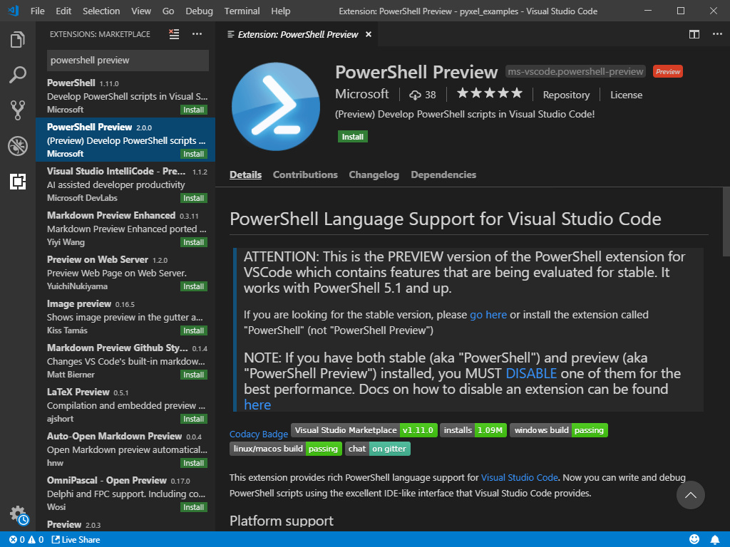 「Visual Studio Code」向け「PowerShell」拡張機能の次期バージョンがプレビュー公開 - 窓の杜
