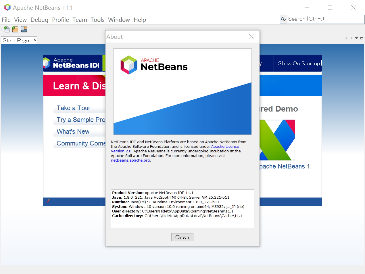 「Apache NetBeans 11.1」が公開 ～“インキュベーター”を卒業して初の四半期更新 - 窓の杜