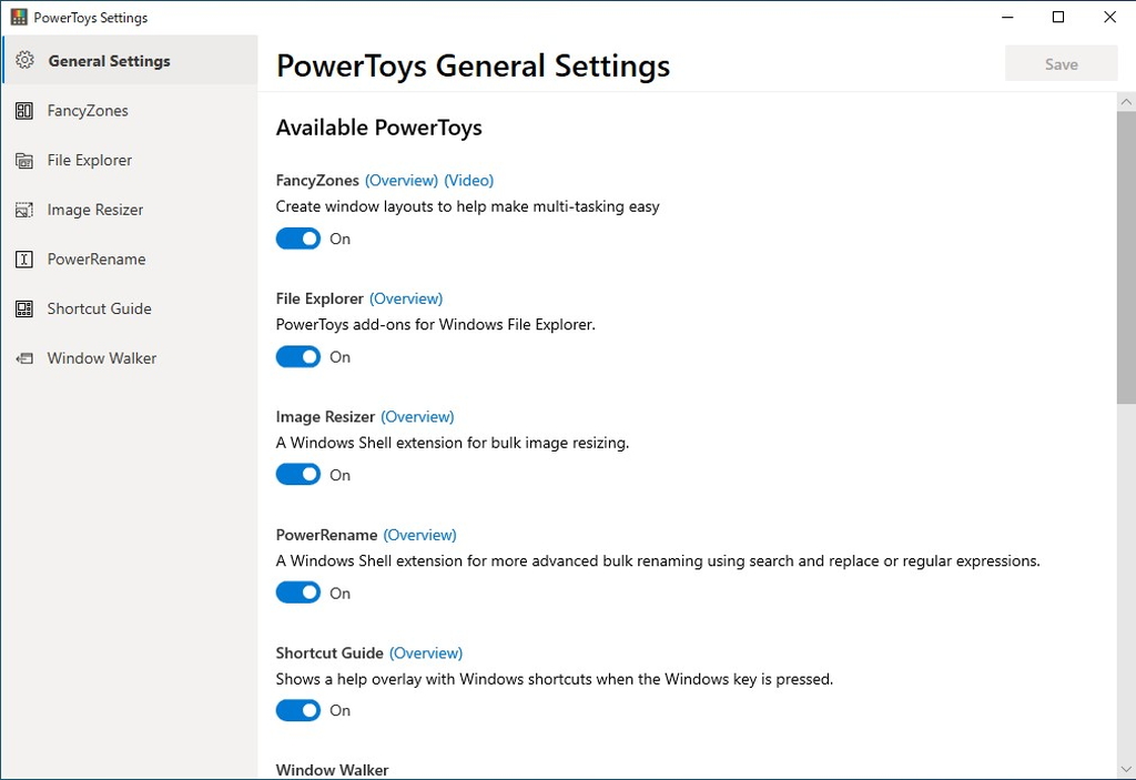 「PowerToys」にMarkdown/SVGプレビューと画像リサイズ、検索ベースのタスク切り替えが追加 - 窓の杜