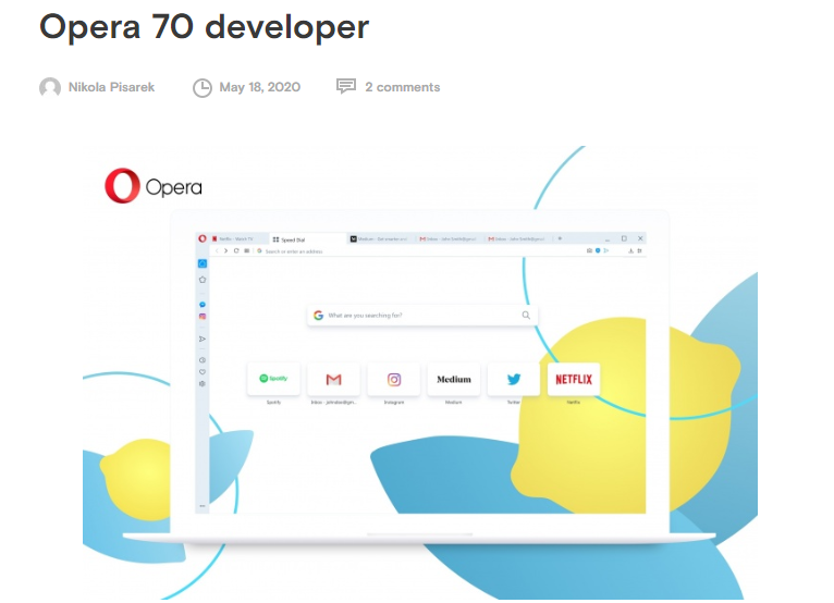「Opera 70 developer」公開 ほか - ダイジェストニュース - 窓の杜