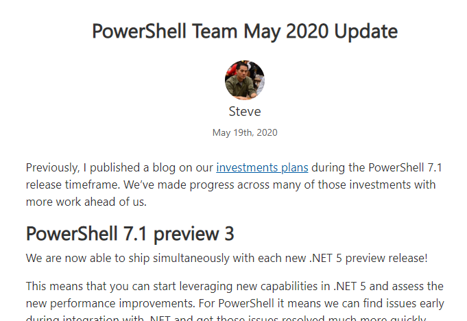 「PowerShell」v7.1 preview 3 ほか - ダイジェストニュース - 窓の杜