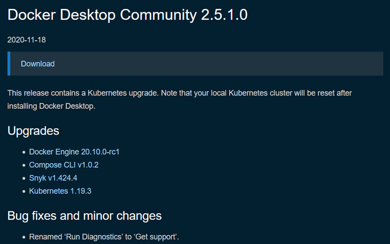 「Docker Desktop Community」v2.5.1.0が公開 ほか - ダイジェストニュース - 窓の杜