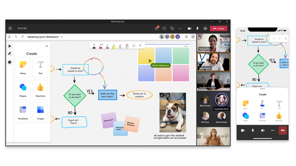  Microsoft Whiteboard Web Android Microsoft Teams 
