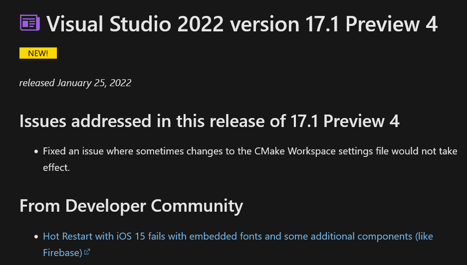 「Visual Studio 2022」のv17.1 Preview 4が公開 ほか - ダイジェストニュース - 窓の杜