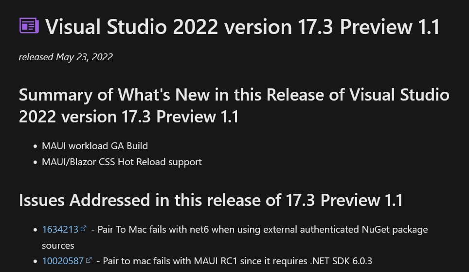 「Visual Studio 2022」のプレビュー版v17.3 Preview 1.1が公開 ほか - ダイジェストニュース - 窓の杜
