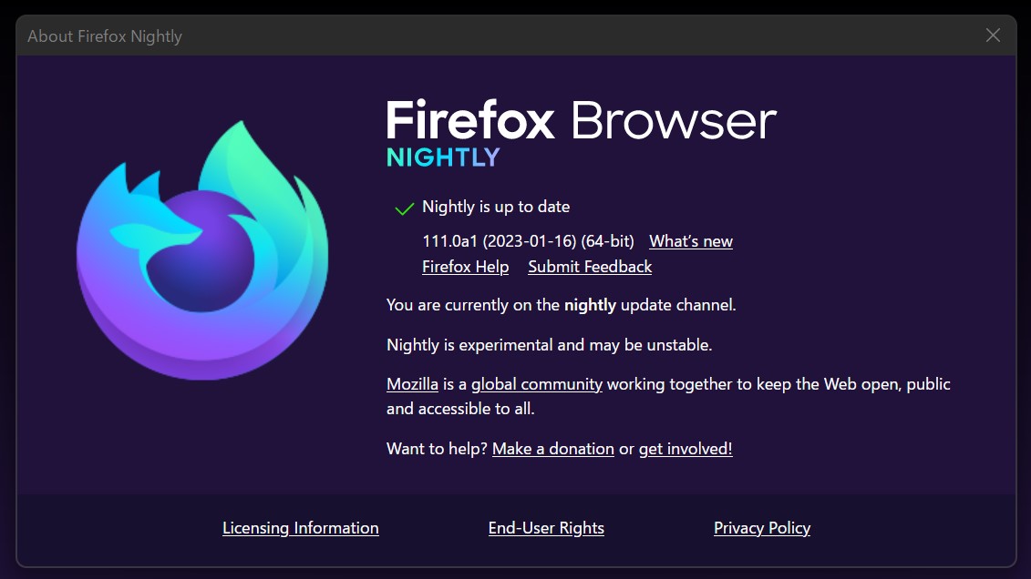 「Firefox Nightly」v111.0a1が公開 ほか - ダイジェストニュース - 窓の杜
