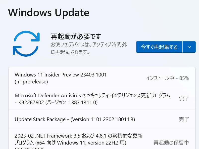 「Windows 11 Insider Program」のDevチャネルが再始動 ～23000台ビルドが初公開 - 窓の杜