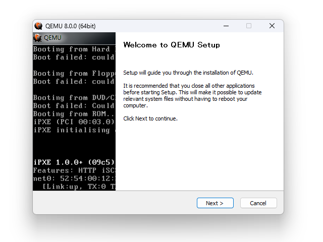 [B! software] 無料仮想化ソフト「QEMU 8.0」が公開 ～Windows版のインストーラーは64bit版のみに／オープンソースの汎用マシンエミュレーターおよび仮想化ソフト