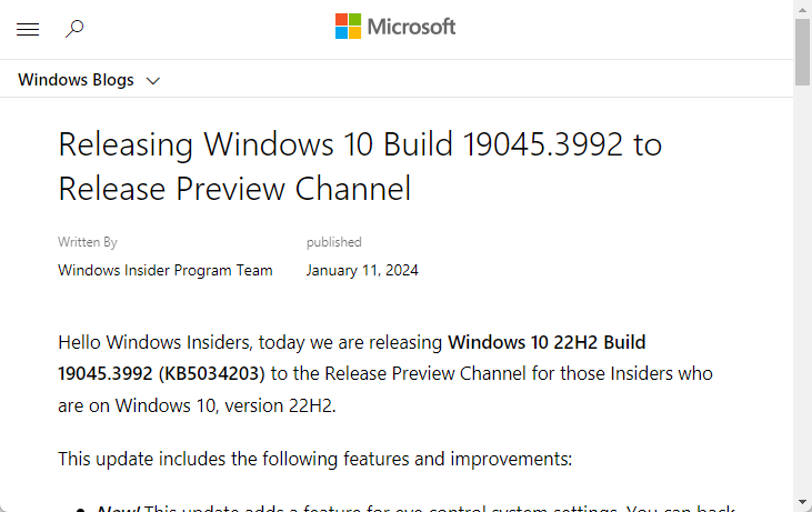 Windows 10 Build 19045.3992がRelease Previewチャネルにリリース ほか - ダイジェストニュース - 窓の杜