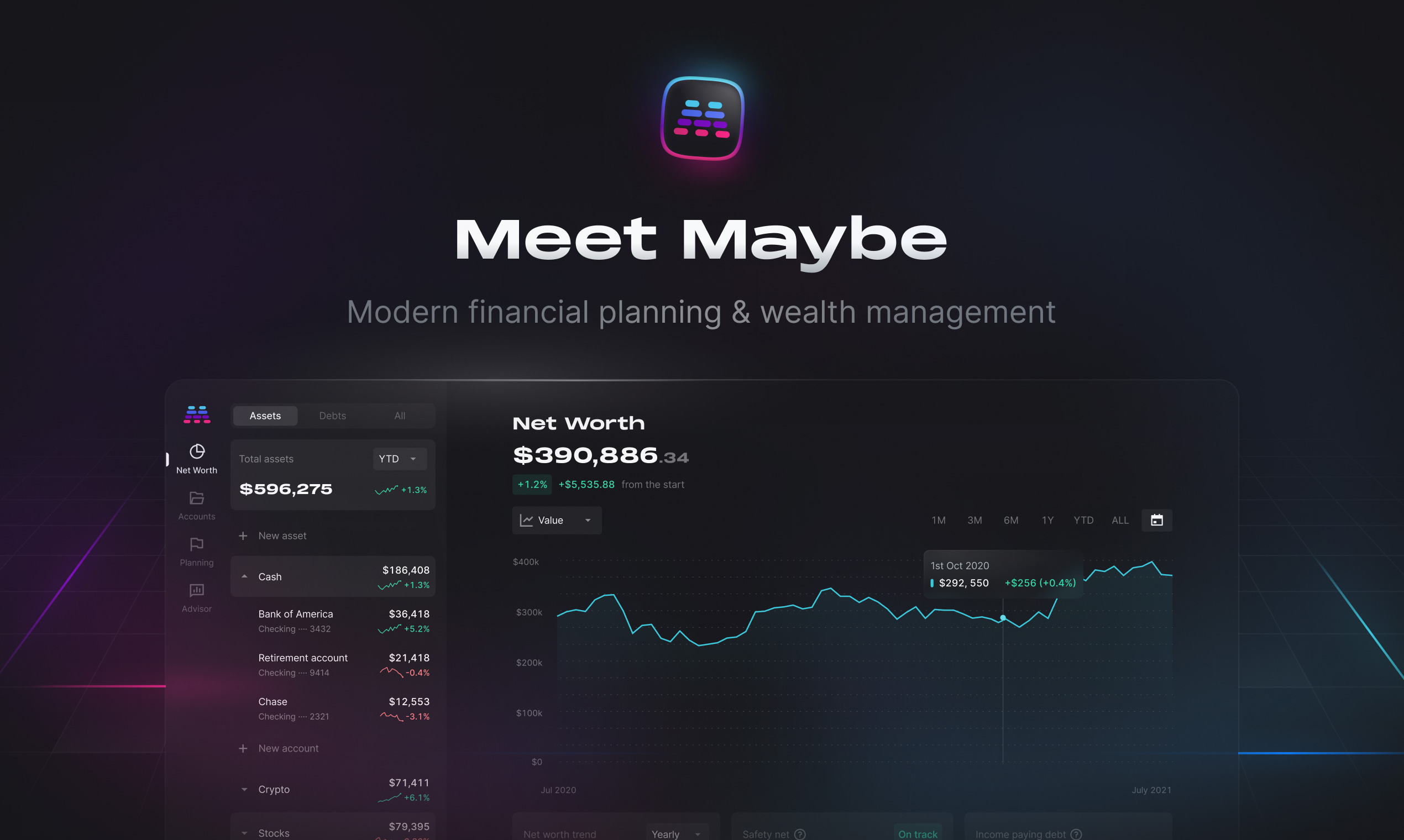 事業失敗からオープンソースへ ～Webベースの個人向け資産管理アプリ「Maybe」 - やじうまの杜 - 窓の杜