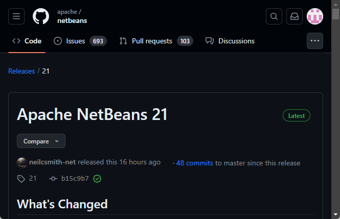 無料の高機能統合開発環境「Apache NetBeans」v21が公開 ほか - ダイジェストニュース - 窓の杜