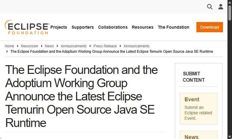 「Java SE」のオープンソース実装「Eclipse Temurin」v24.0.1 ほか - ダイジェストニュース - 窓の杜