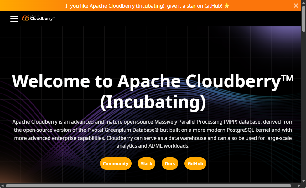 大規模並列処理データベース「Apache Cloudberry」v2.0.0-incubatin ほか - ダイジェストニュース - 窓の杜