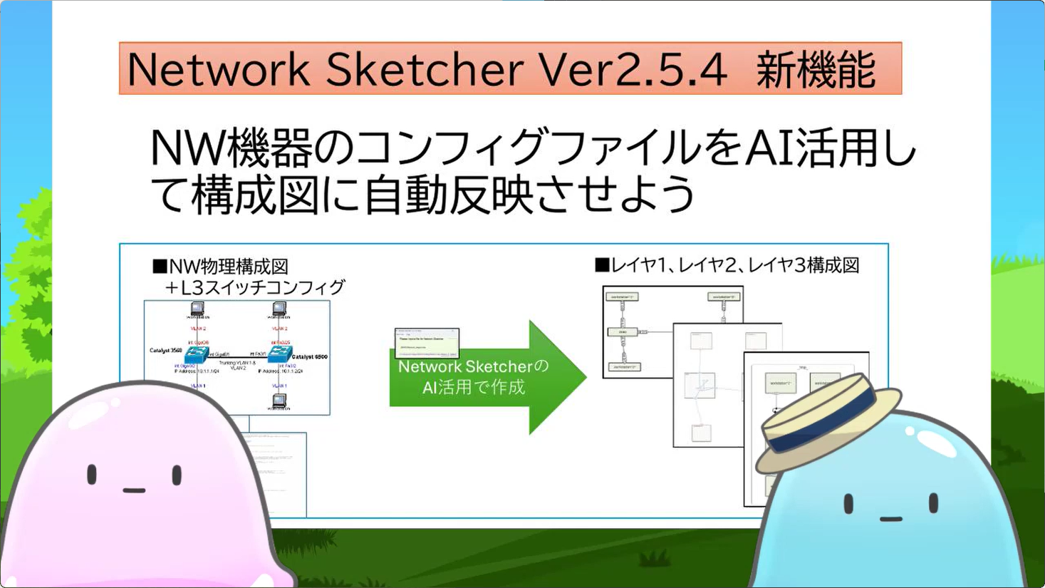シスコ製の無料ネットワーク構成図作成・管理ツール「Network Sketcher」v2.5.4 ほか - ダイジェストニュース - 窓の杜
