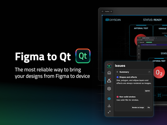 「Figma」のデザインを「Qt」アプリのUIへ ～「Figma to Qt 1.0」が無償提供 - 窓の杜