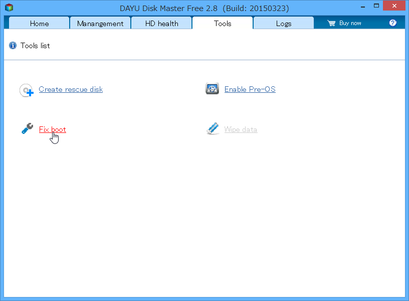 無償の統合ディスク管理ツール「DAYU Disk Master Free」が“BitLocker”に対応 - 窓の杜